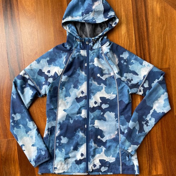 Gramicci | Jackets & Coats | Gramicci Blue Sz Xs Camo Jacket Apricity ...